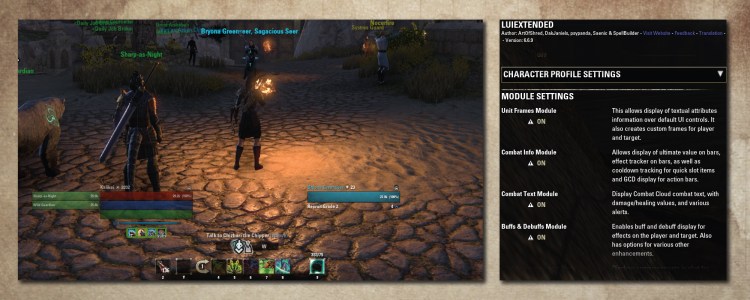 LUI Extended Settings Guide for The Elder Scrolls Online (2024) – Kalam0n