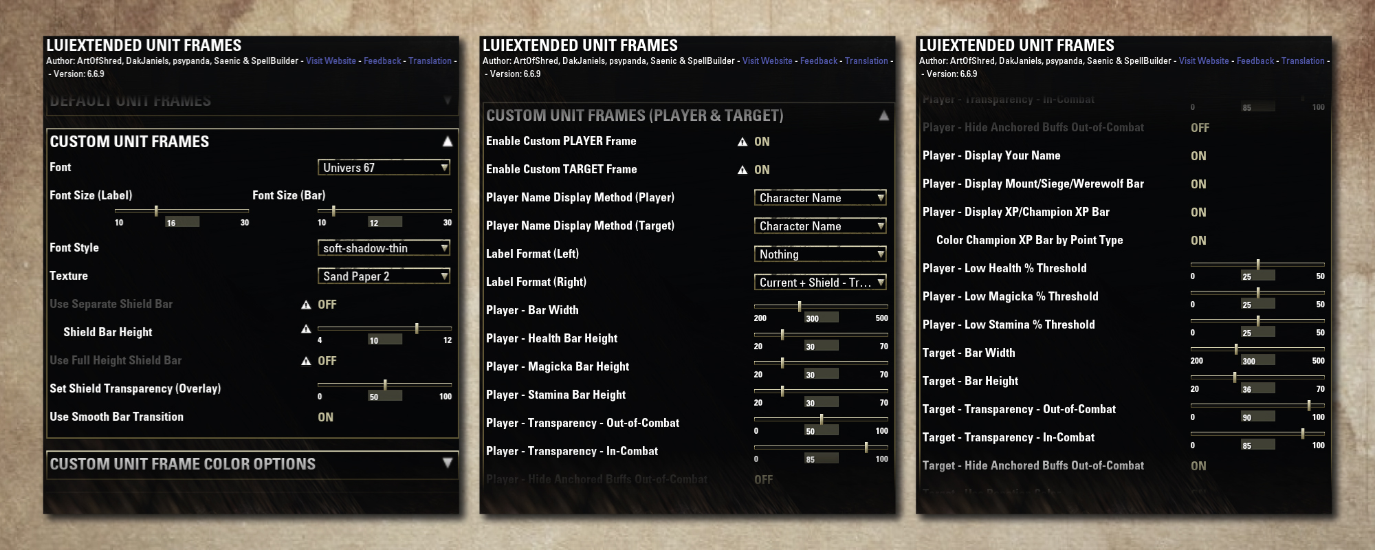 LUI Extended Settings Guide for The Elder Scrolls Online (2024 ...