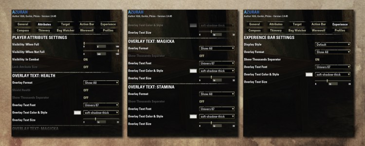 Azurah Addon Settings Guide for The Elder Scrolls Online (2024) – Kalam0n